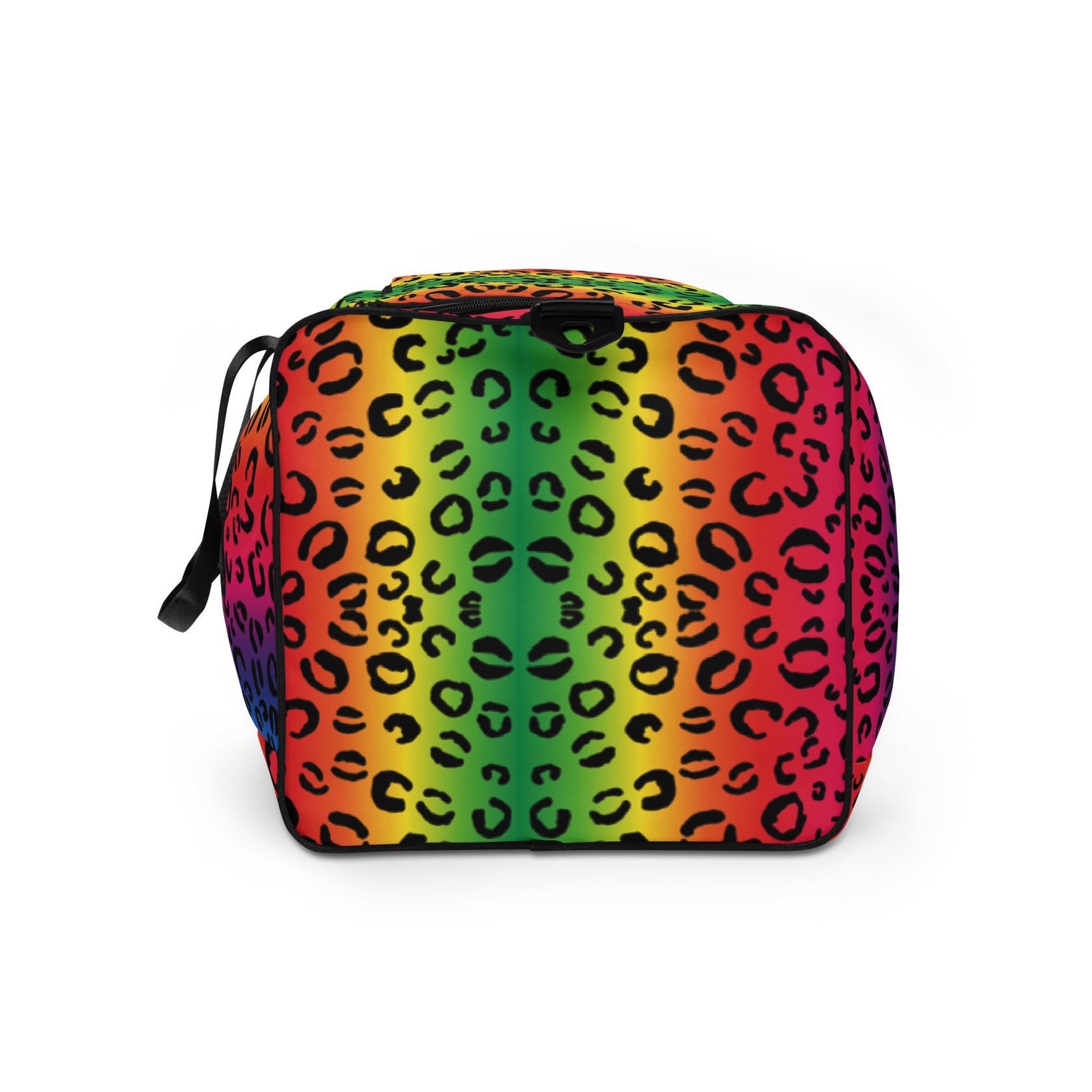Rainbow Leopard Minimalist Duffle Bag | HipHatter